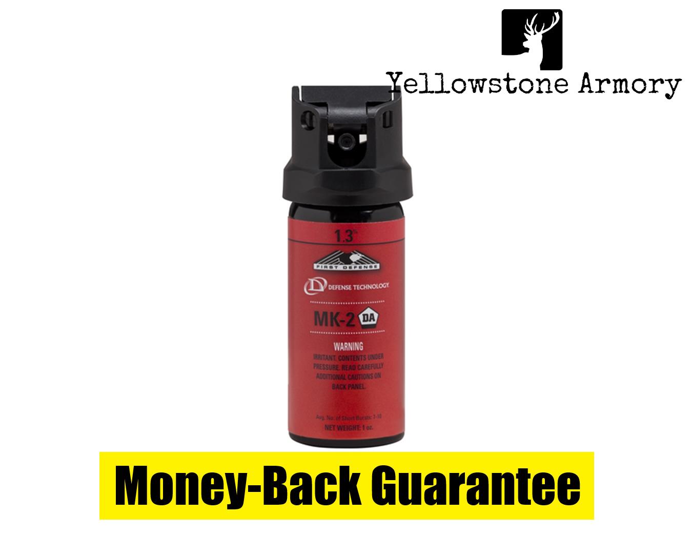 Defense Technology First 1.3% MK-2 Cone OC Aerosol 1030656 - Concealed ...