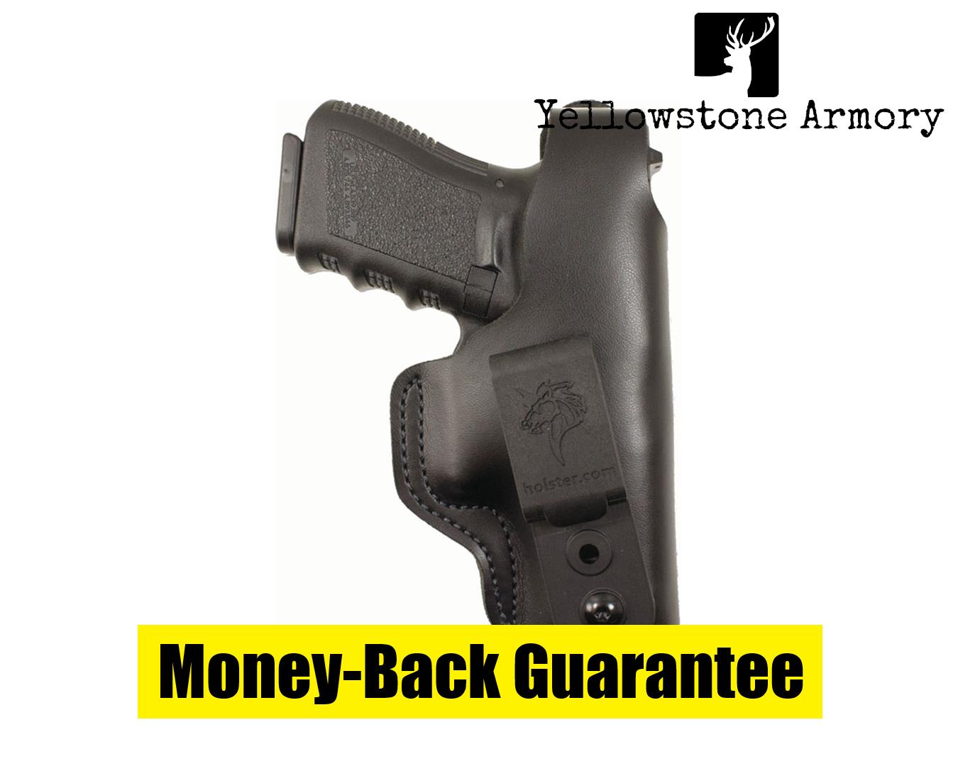DESANTIS DUAL CARRY II HOLSTER IWB/OWB RH LTHR GLK 1722 BLK 033BA80Z0 ...