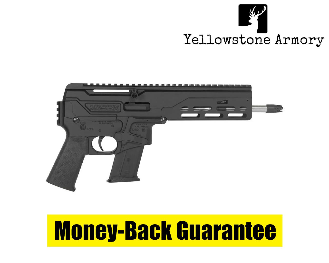 Diamondback DBX 57 Pistol 5.7x28mm 8 in. Black M-lok 20 rd. DB1614L001 ...