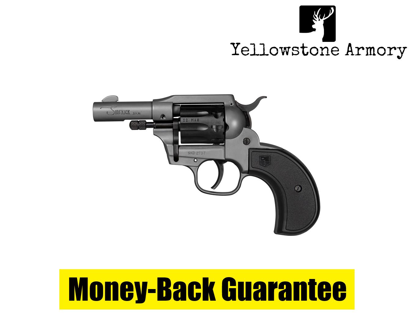 Diamondback DB Birdshead Sidekick Revolver 22 LR/Mag 3 in. Dark ...