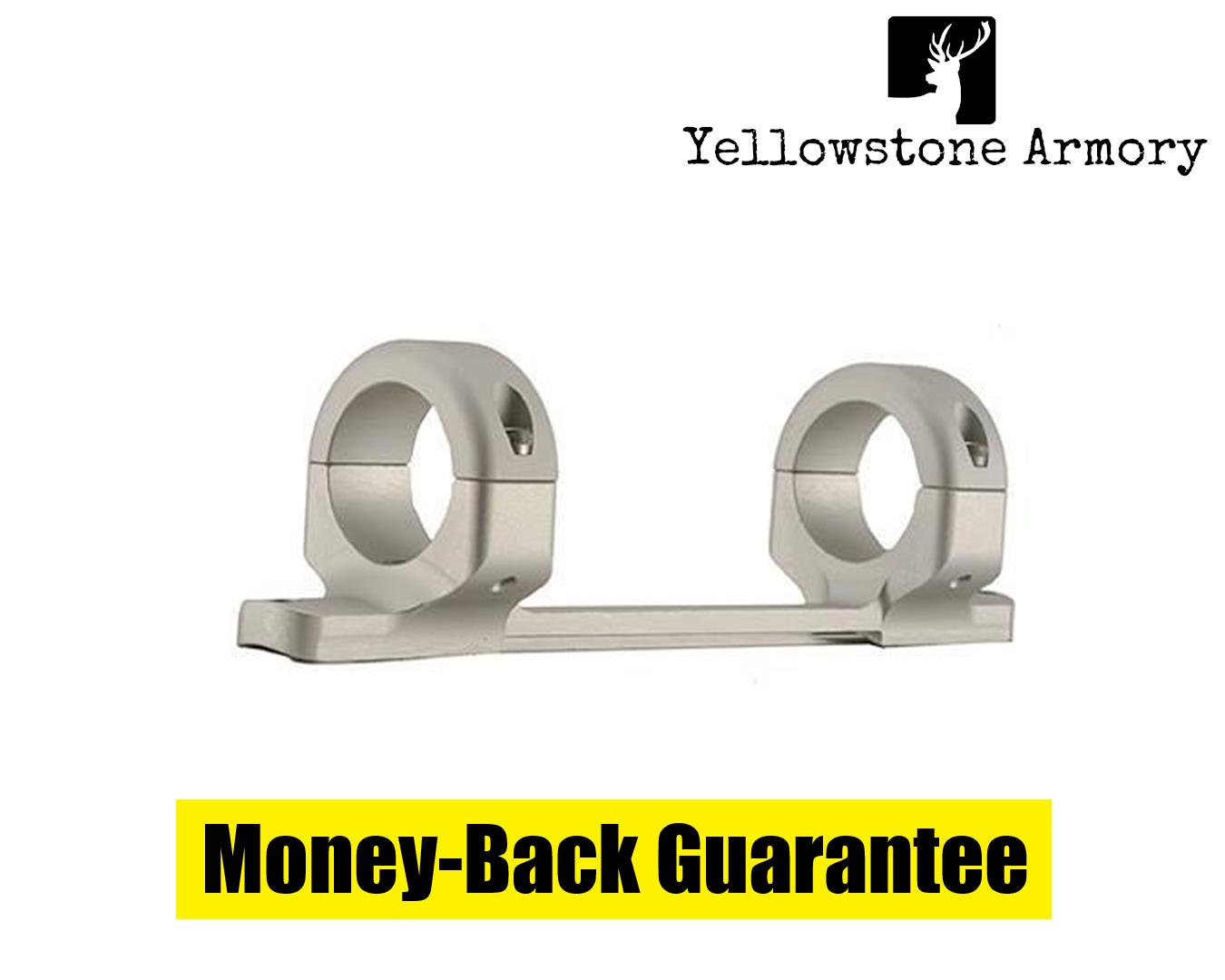 DNZ Game Reaper 1-Piece Scope Mount - Remington 700 LA 1" Low Silver ...