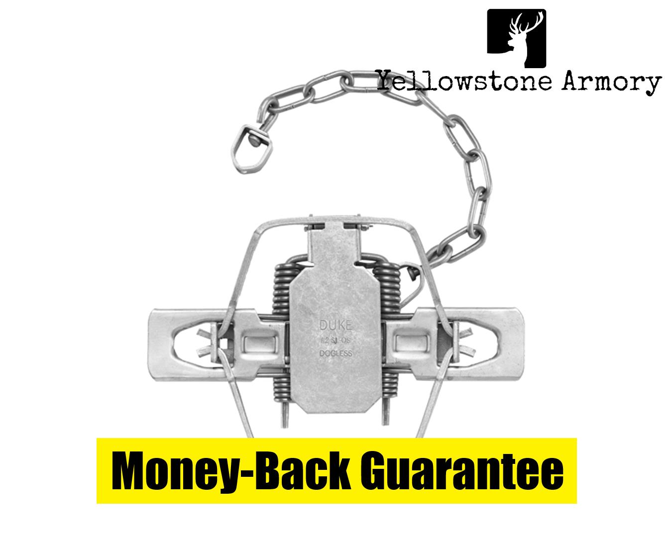 DUKE TRAPS #2 SQUARE JAW TRAP DOGLESS CASE OF 12 0495 - Animal Traps at ...