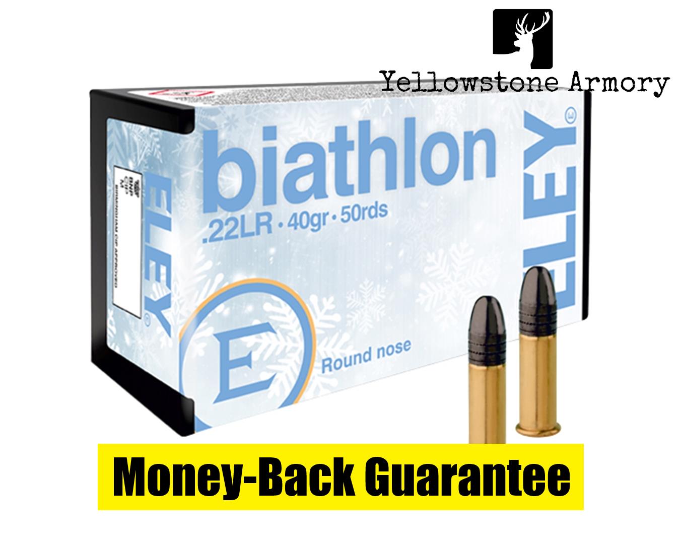 ELEY AMERICAS BIATHLON CLUB 22LR 40GR RN 50RD 100BX/CS 03130 - Other ...