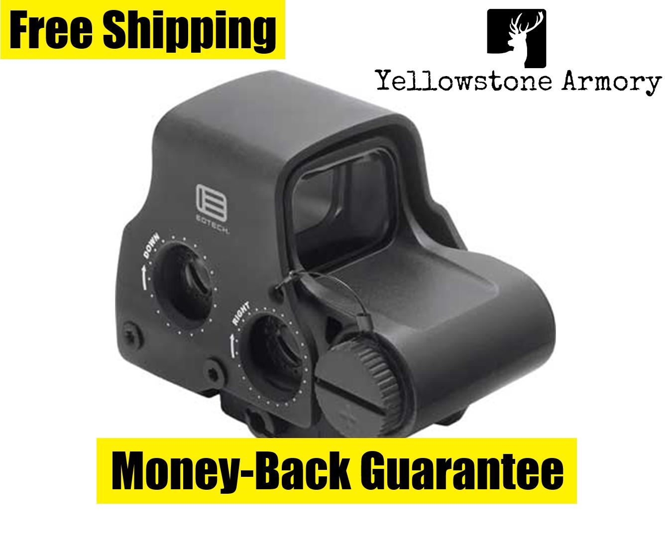 EOTech EXPS3-0 Holographic Red Dot Sight Black 68MOA Ring with 1MOA ...