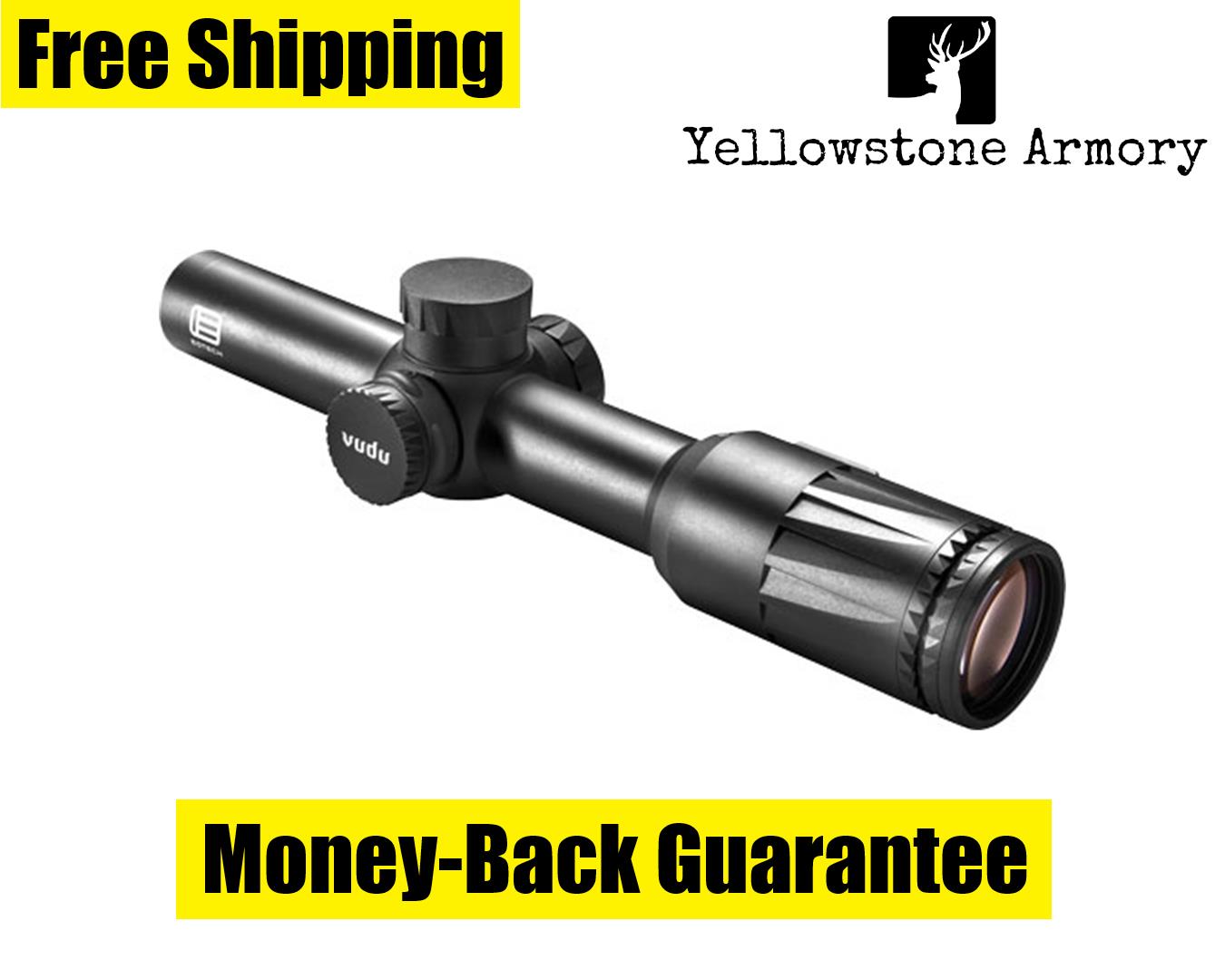 Eotech Vudu Ffp Rifle Scope Black 1-6X24mm Sr1 Green Reticle Mr ...