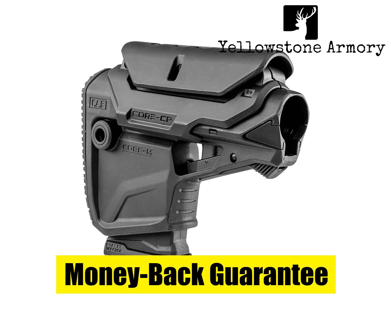 FAB Defense FXGLCOREMAGCPB GL-CORE M CP Black - Rifle Stocks at ...