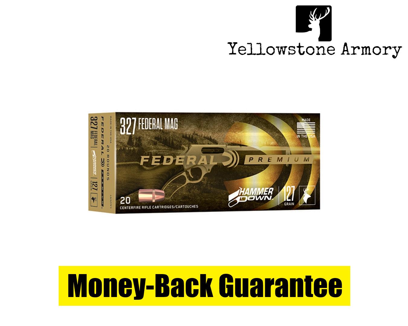 FEDERAL 327 127GR HAMMER DWN 20 LG327F1 - Rifle Ammunition at GunBroker ...
