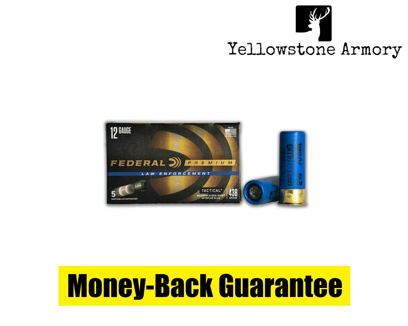 Federal Premium Ammunition Tactical 12 Gauge Rifled Slugs LE127 RS ...