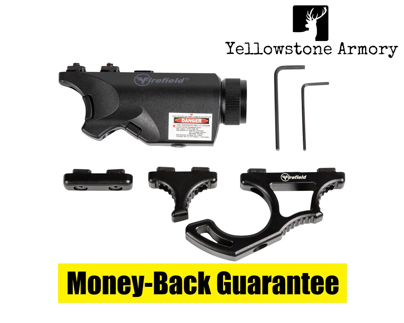 FIREFIE LIGHTS Rival XL Foregrip Flashlight Red Laser Combo Kit ...