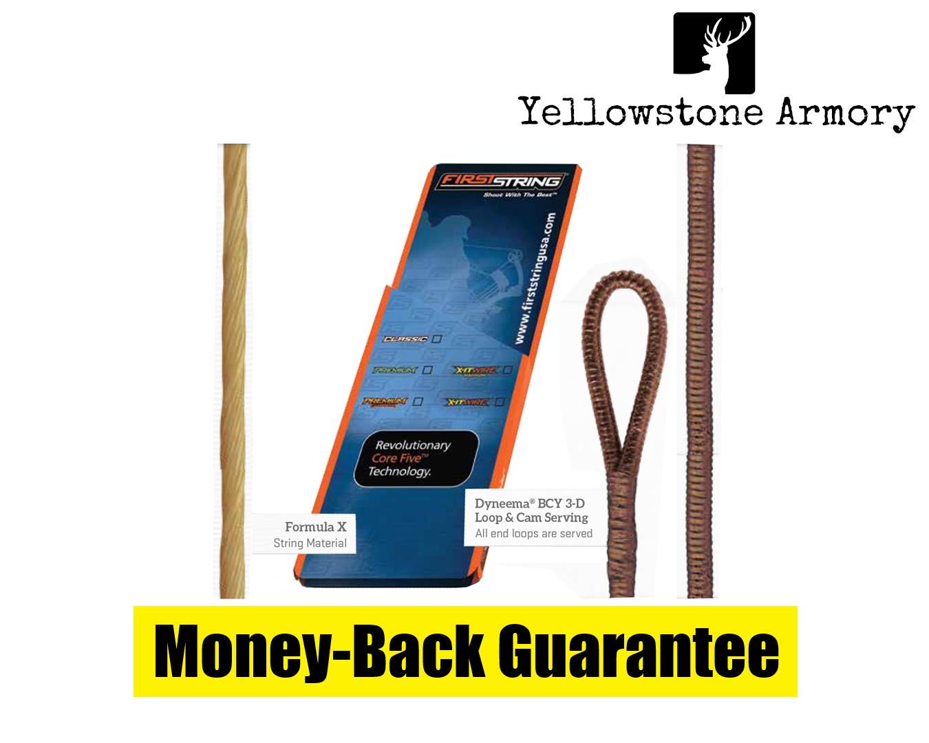 Firststring Classic String Set Buckskin W/Tan Serving Mathe 5134-82 ...