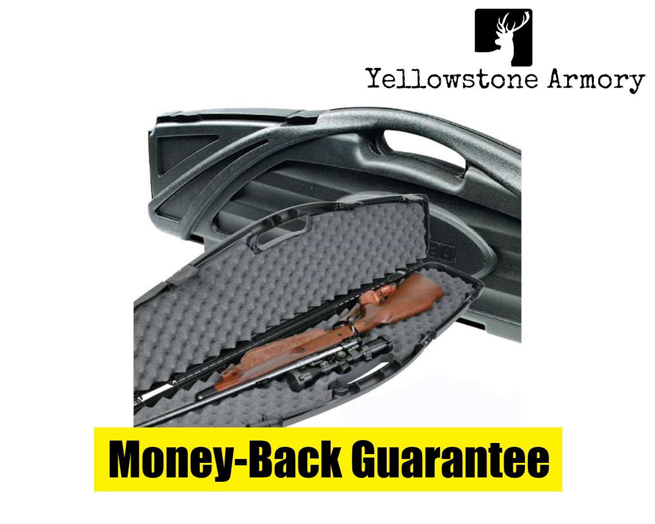 FLAMBEAU GUN CASE SINGLE LONGUN ECONOMY BLACK 52.375X8X3.45" 6470SE ...