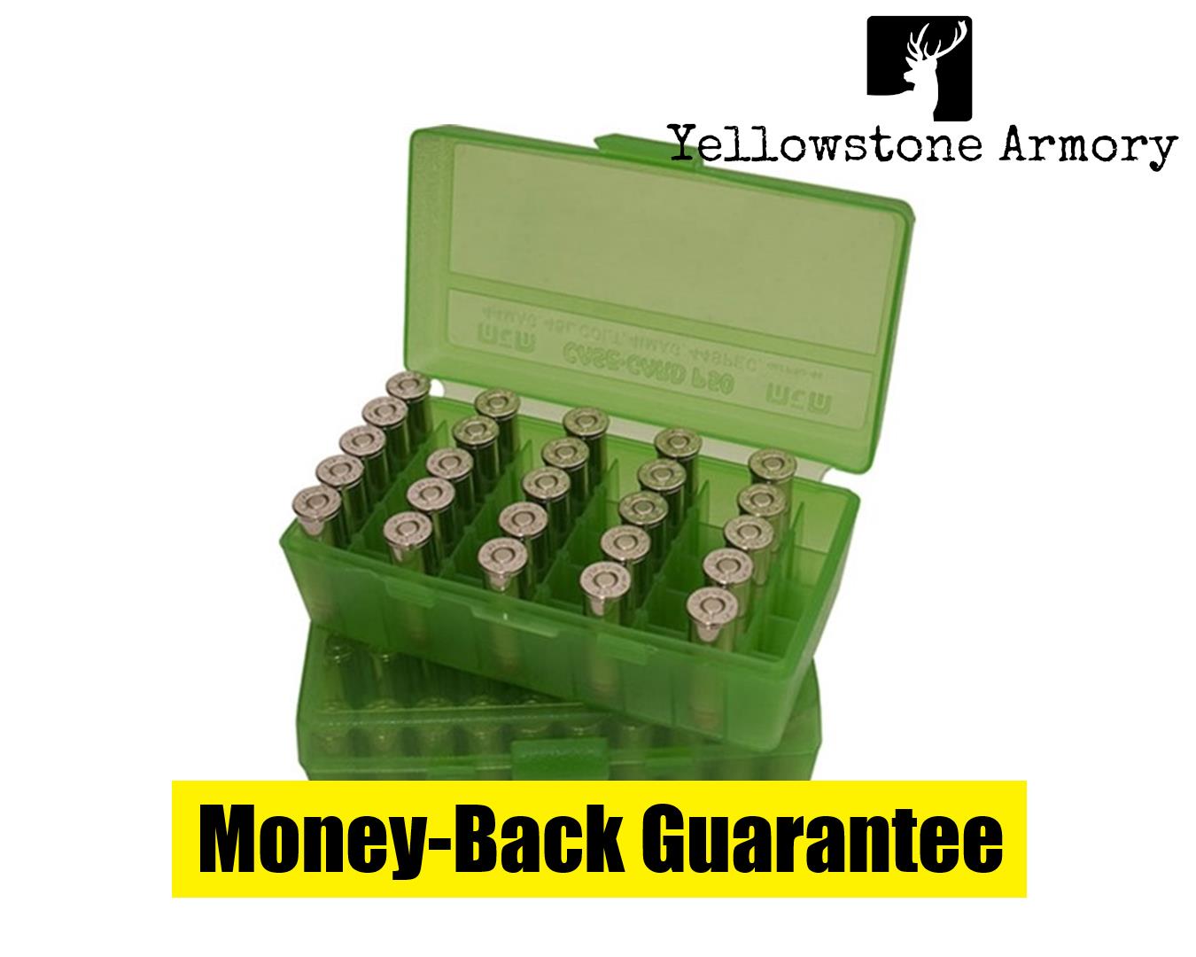 FLIP TOP PISTOL AMMO BOXES P50-38-16 - Gun Cases & Gun Storage at ...