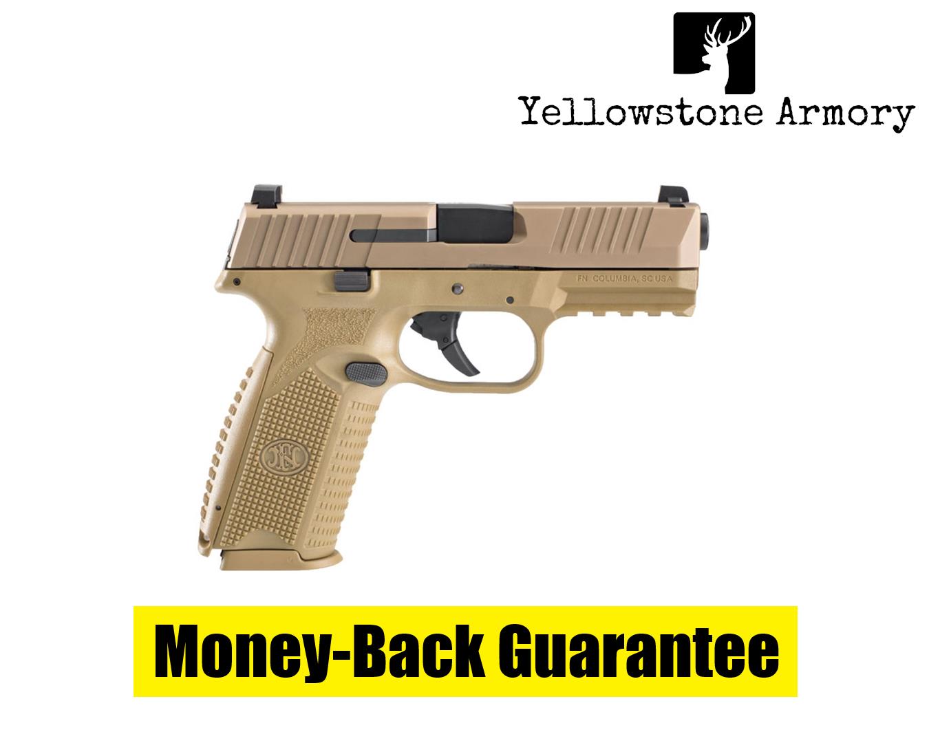FN America 509 9MM DA 10RD FDE FS 66-100490 - Semi Auto Pistols at GunBroker.com : 1081828264