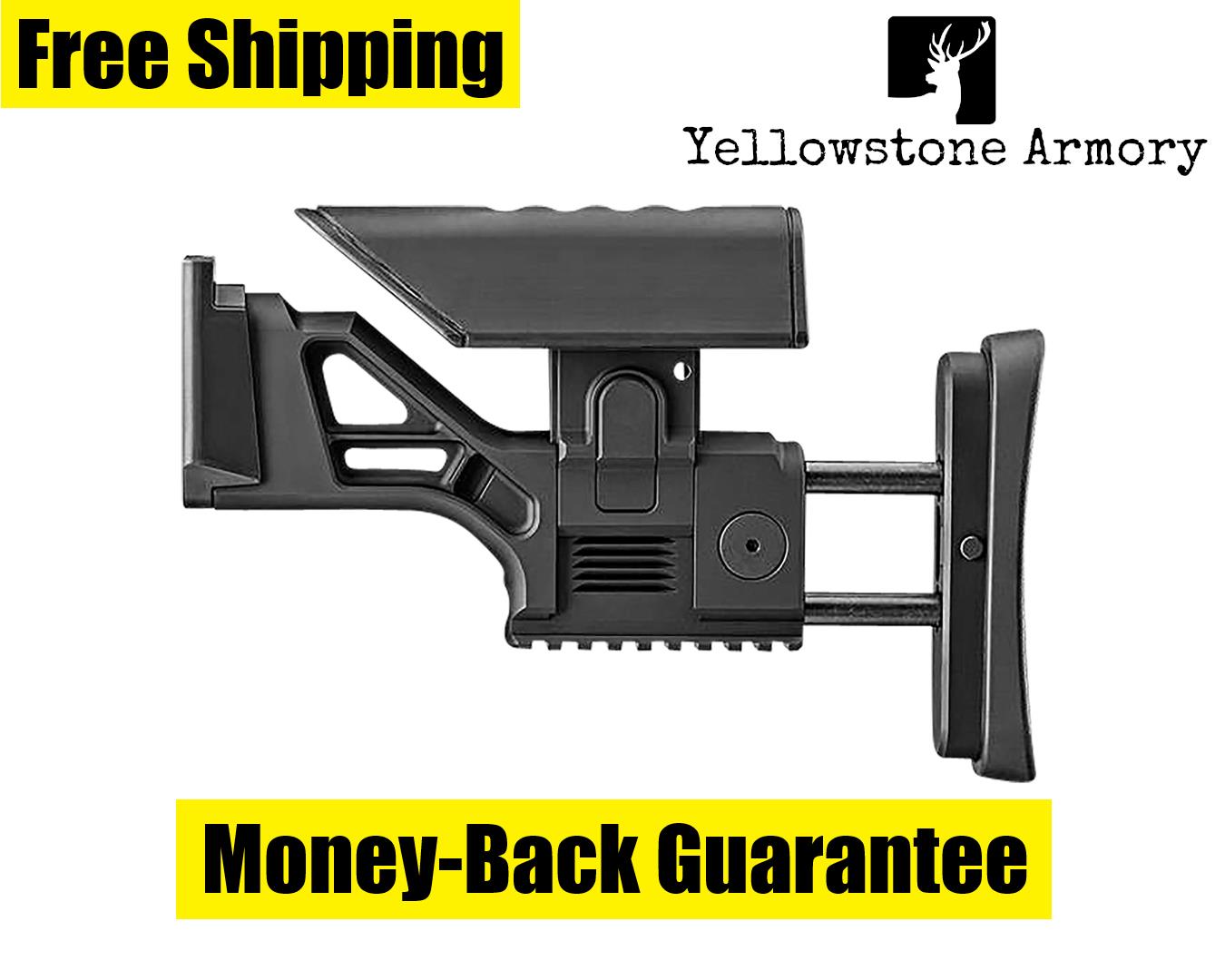 FN AMERICA SCAR SSR REAR STOCK ASSEMBLY BLACK 20100566 - Other Gun ...