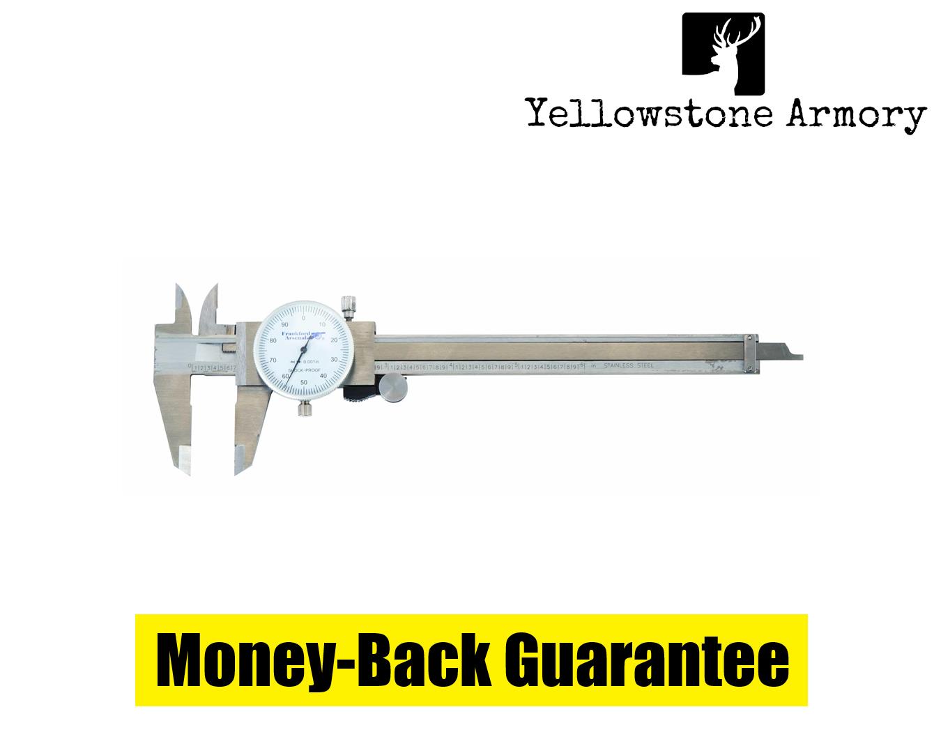 FRANK CALIPER Dial Caliper 516503 - Other Reloading Supplies at ...