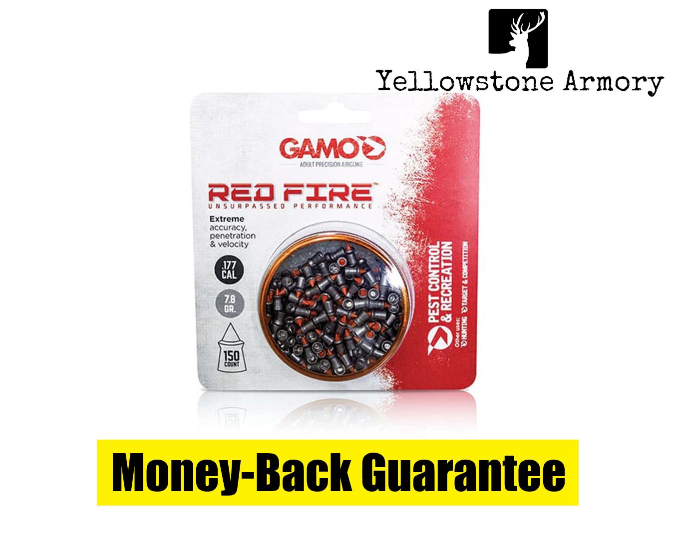 Gamo Red Fire Pellets .177 cal 150/Tin 6322701-C54 - Air Gun ...