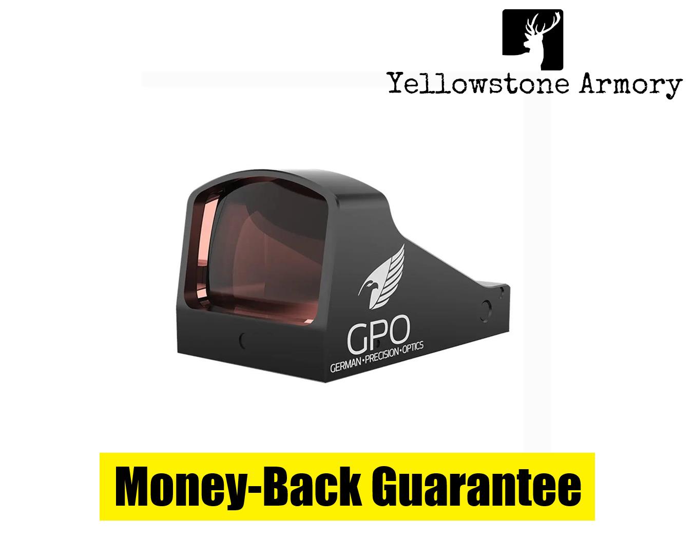 German Precision Optics (GPO) SPECTRA Pistol Reflex 1x3 MOA Dot RD120 ...