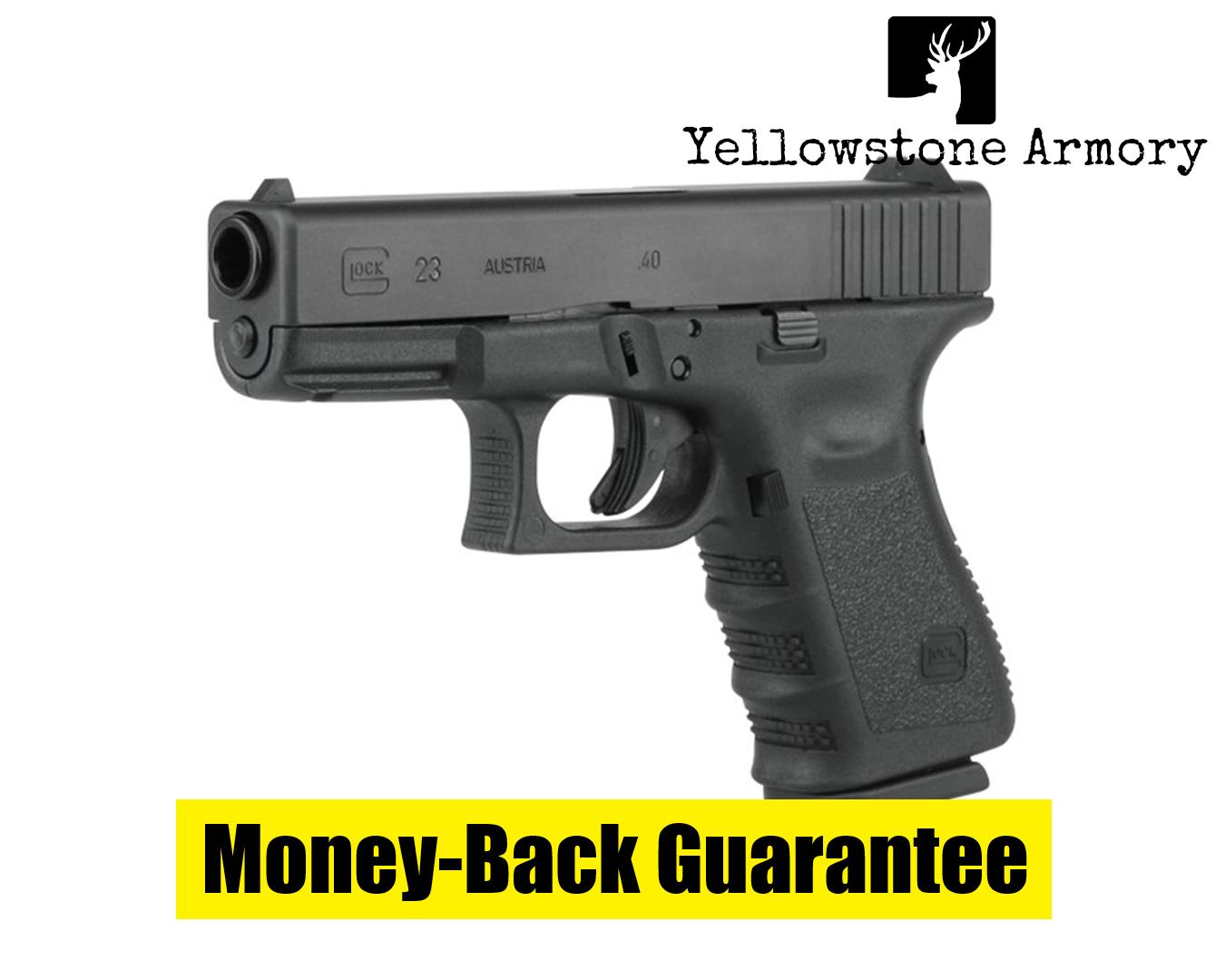 GLOCK 23 GEN3 40SW FXD 10RD PI2350201 - Semi Auto Pistols at GunBroker ...
