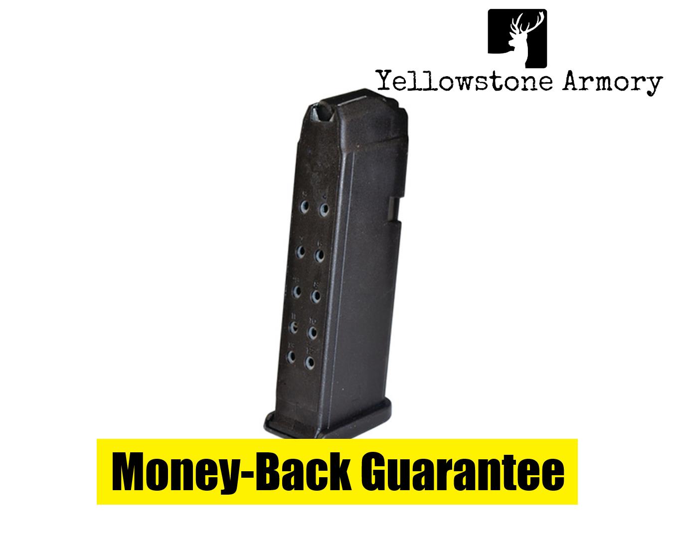 Glock MF06781 G26 12rd 9mm Luger Black Polymer - Rifle Magazines ...