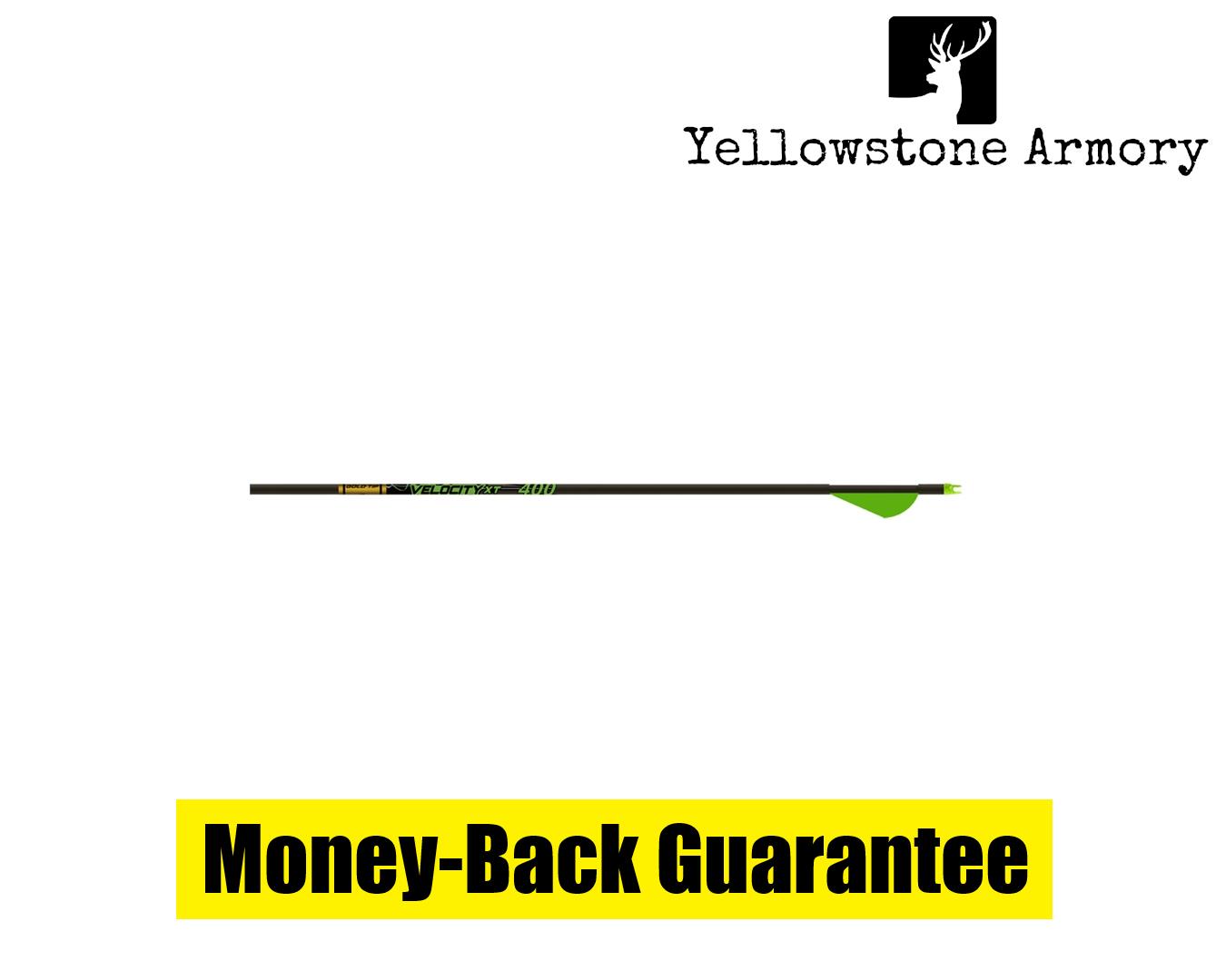 Gold Tip Velocity XT Arrows 400 Raptor Vanes 6 pk. VELXT400A26 ...