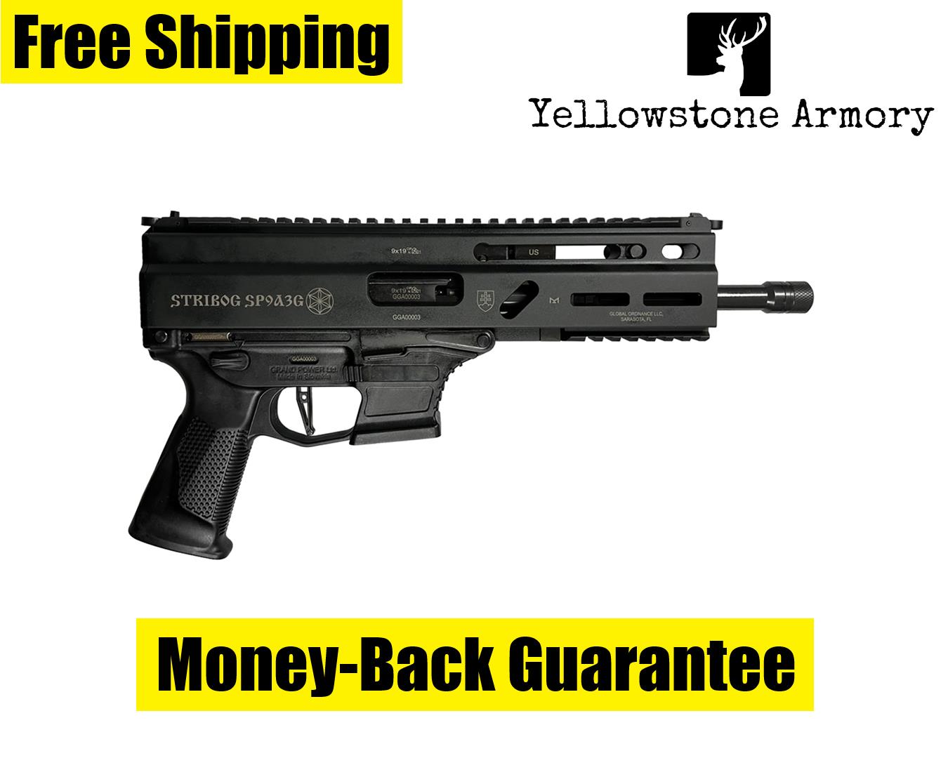 GPWR STRIBOG SP9A3G 9MM 8" 33RD BLK GRP8588005808545 - Other Pistols at ...