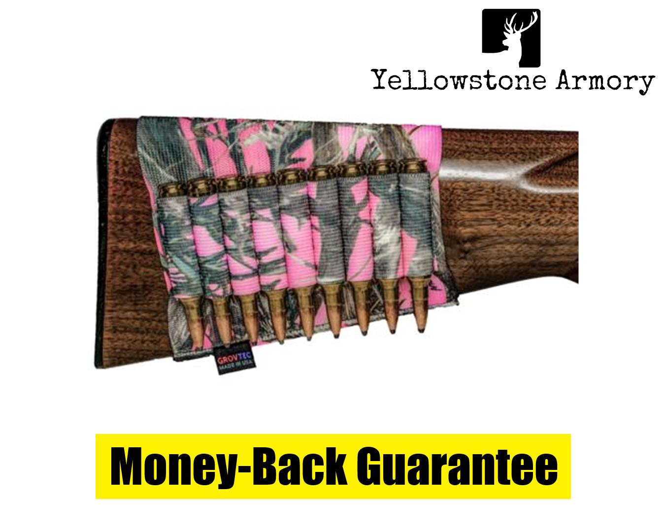 GROVTEC RIFLE SHELL HOLDER FOR BUTTSTOCK TRUE TIMBER PINK GTAC74 - Gun ...