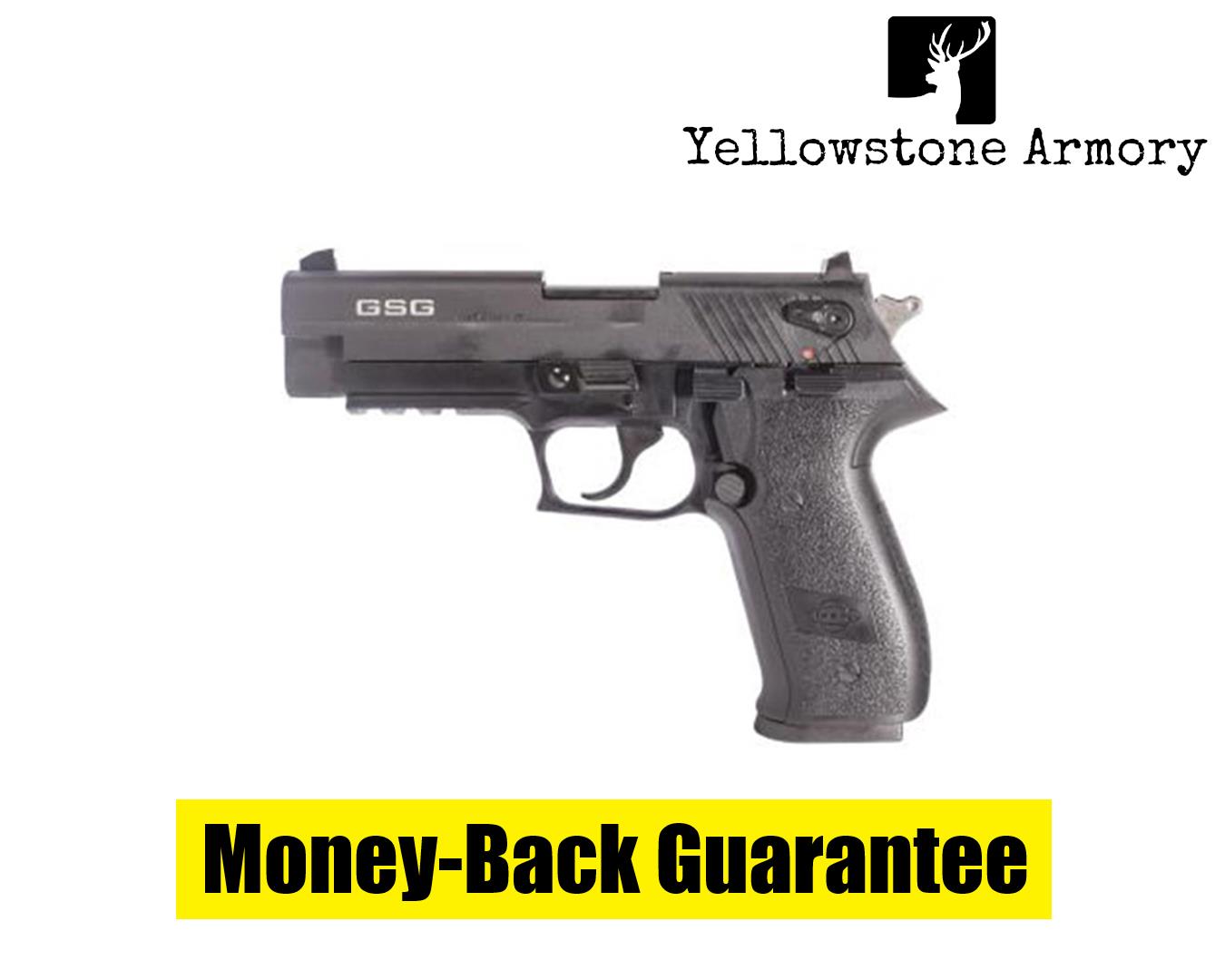 GSG Firefly Pistol 22 LR. 4 in. Black 10 rd. GERG2210FF - Semi Auto ...