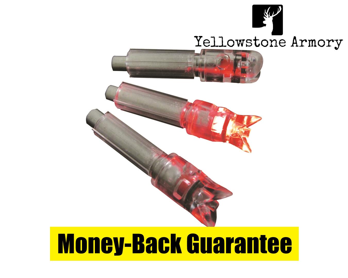 GWS Lighted Crossbow Nocks Red 3 pk. 72000 - Archery Supplies at ...