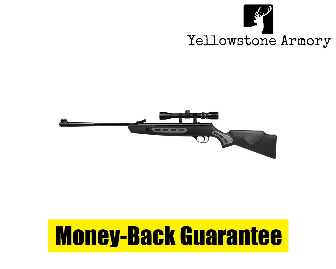 Hatsan S Spring Striker Combo Air Rifle - Black Syn Optima 3-9x32 Scope ...