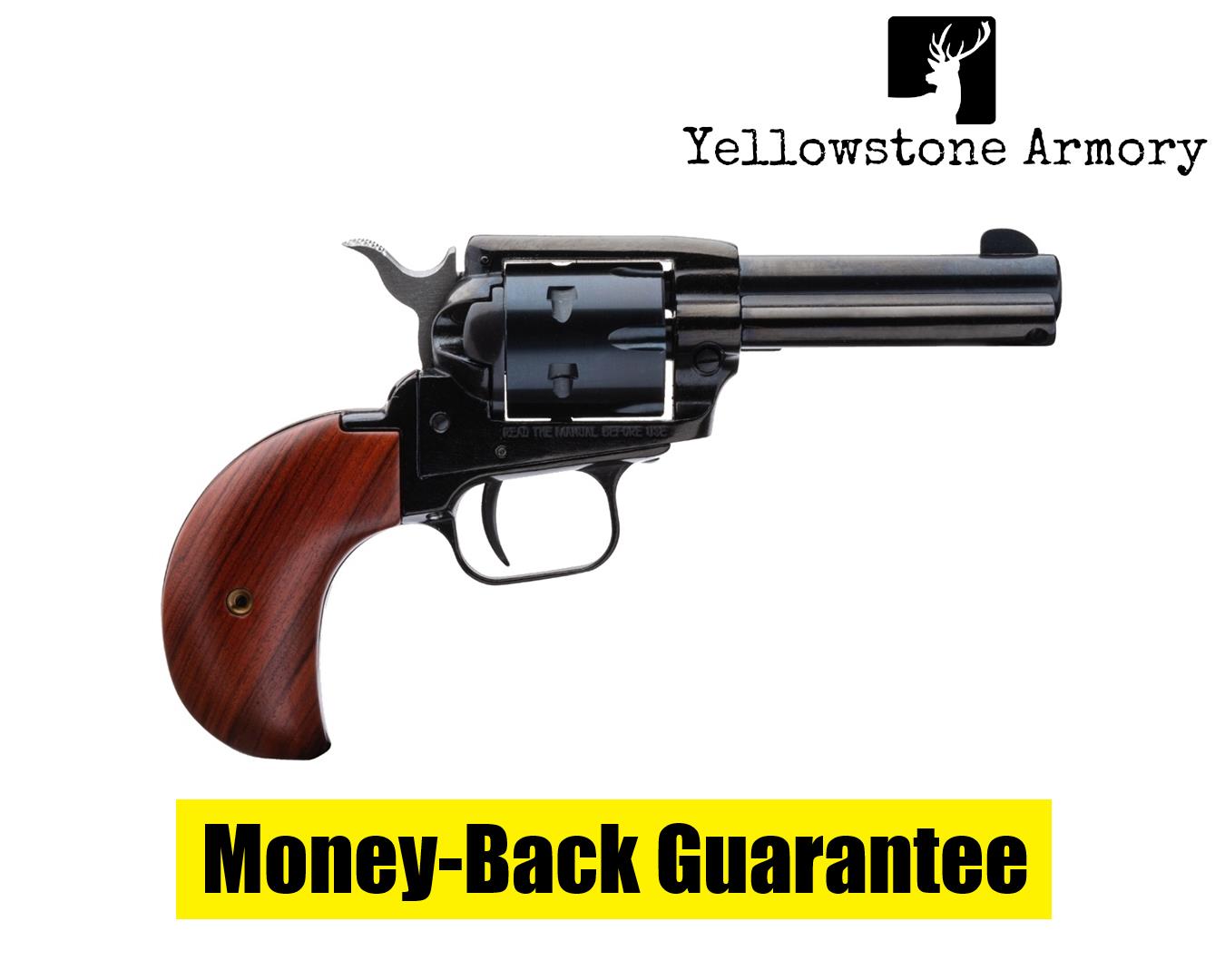 Heritage Rough Rider Revolver 22LR/22 Magazine 3.75 in. RR22MB3BH ...