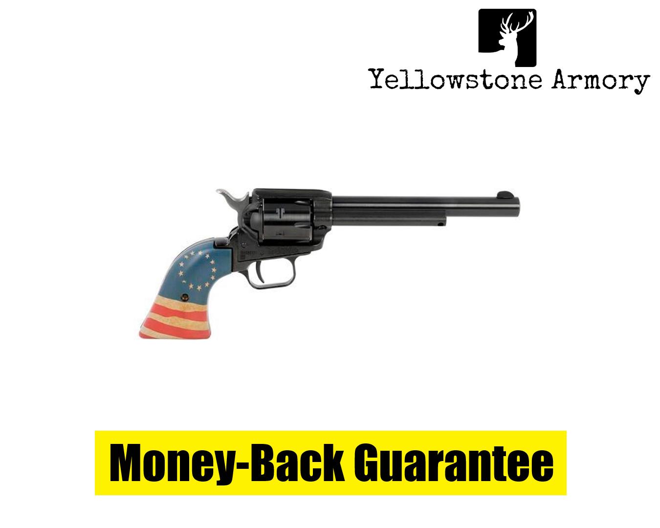 Heritage Rough Rider Honor Betsy Ross Revolver 22 LR. 6.5 in. 6 RR22B6 ...