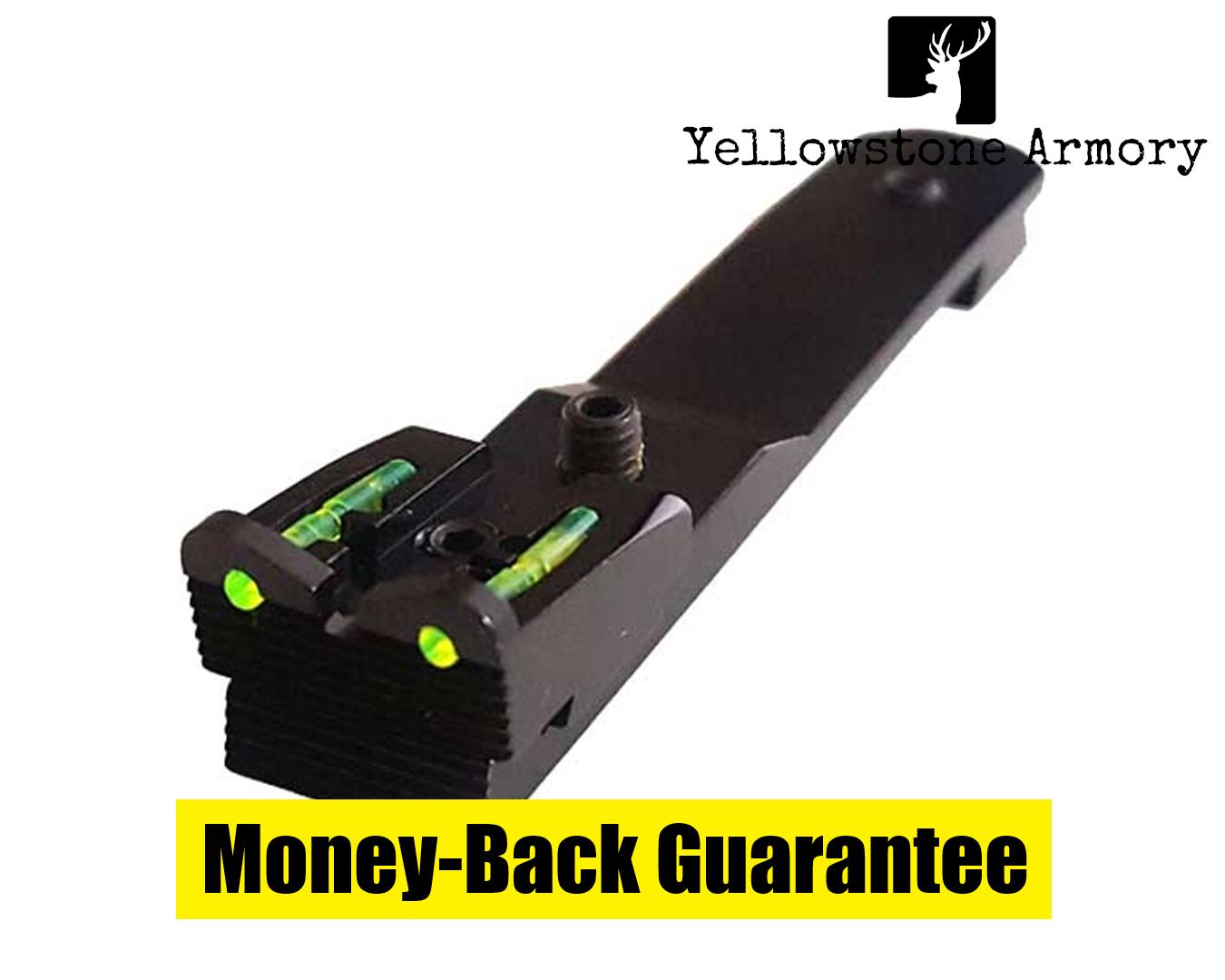 HIVIZ RIFLE REAR SIGHT FOR 3/8" DOVETAIL UNI2006 - Gun Sights at ...