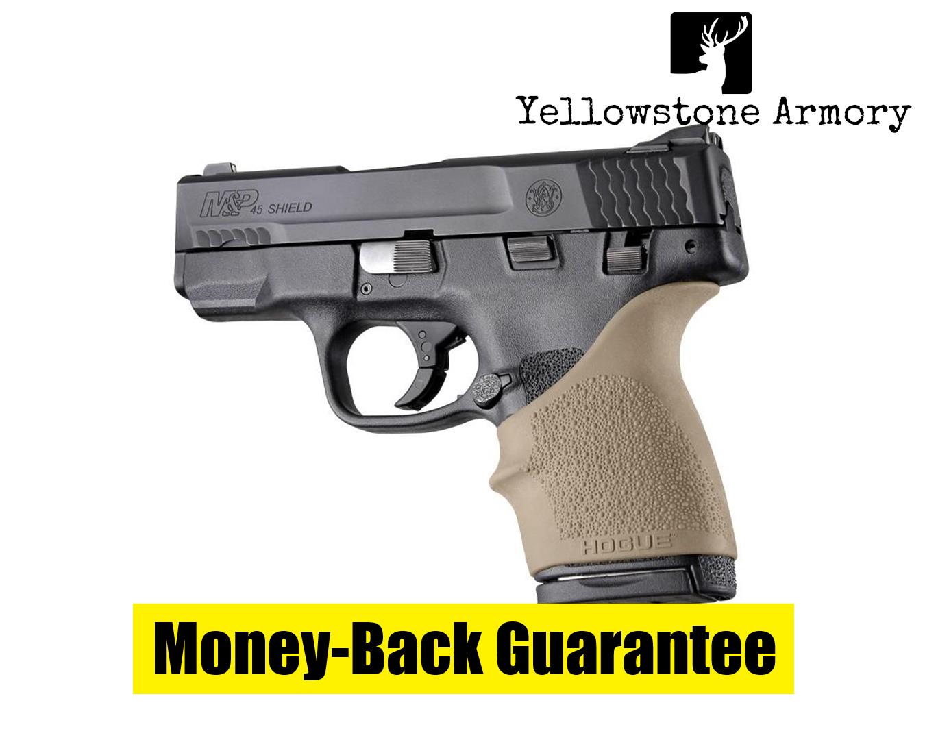 Hogue HANDALL BEAVERTAIL GRIP SLEEVE FDE S&W M&P SHIELD 45 18303 ...