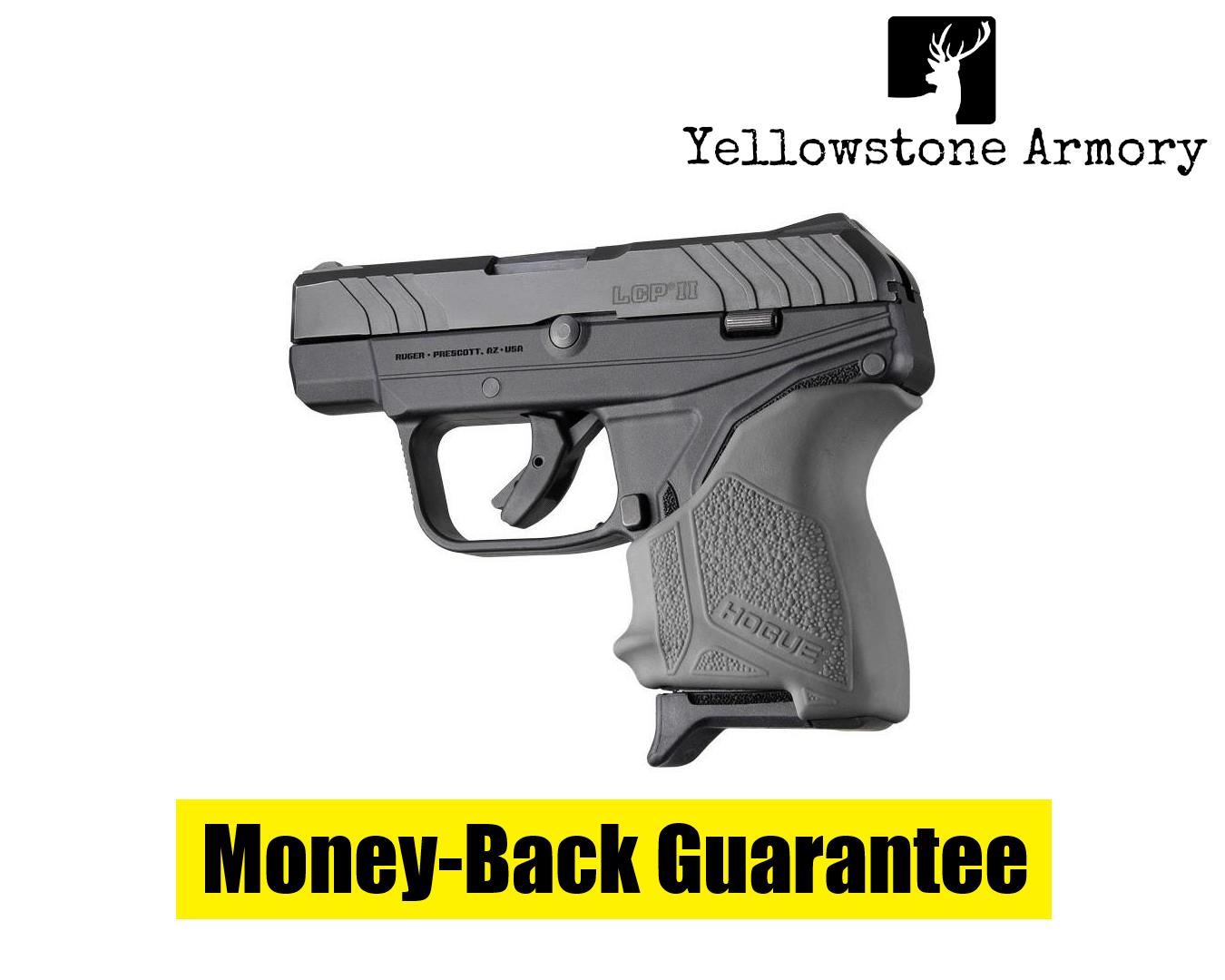 Hogue HandAll Beavertail Handgun Grip Sleeve for Ruger LCP II Slate ...