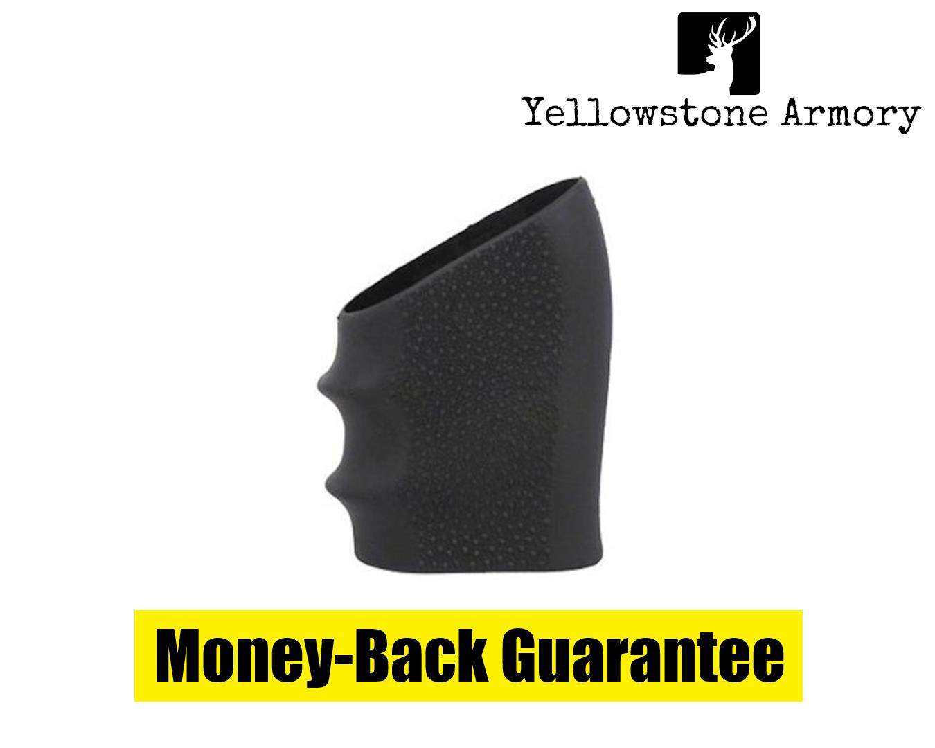 Hogue Handall Universal Grip Sleeve Black Full Size 17000 - Other Gun ...