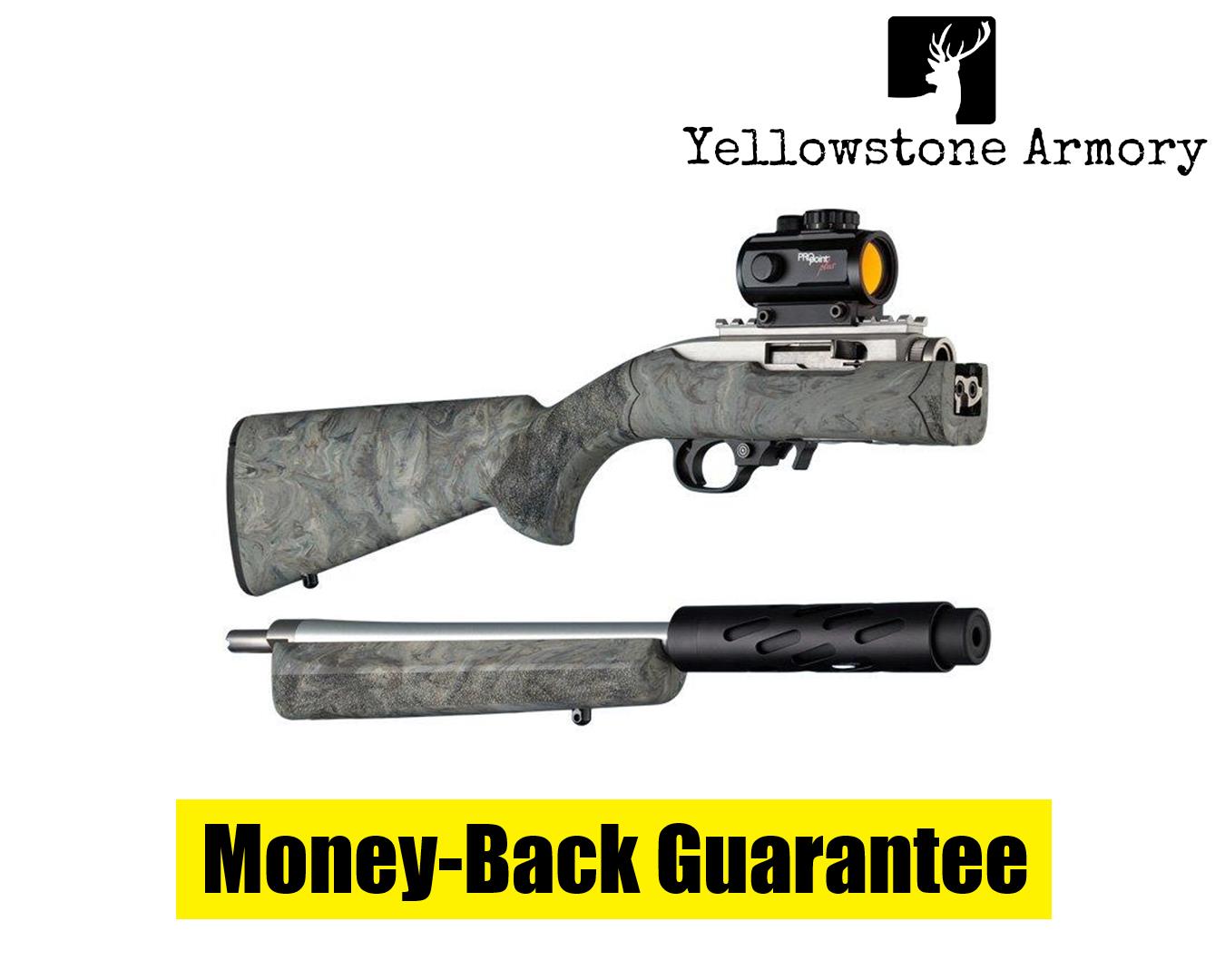 Hogue Ruger 10-22 Takedown Rub. OM Stock w/Standard Barrel Chan ...