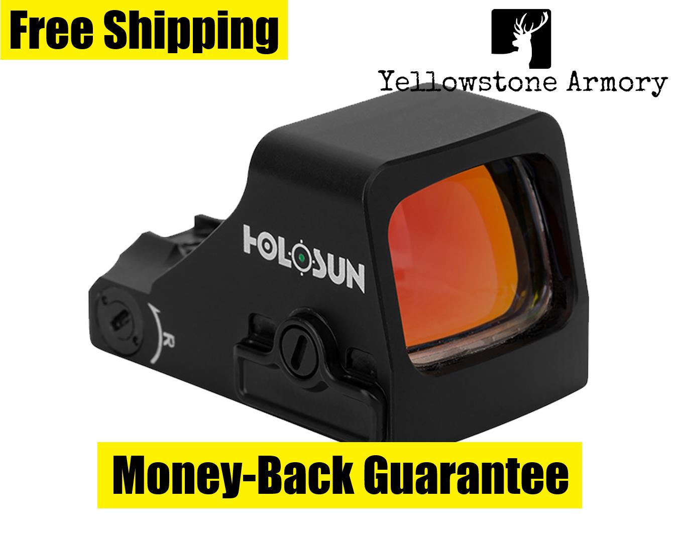 Holosun HE507K-GR X2 Reflex Sight Green Dot 2MOA and 32MOA Circle - Gun ...