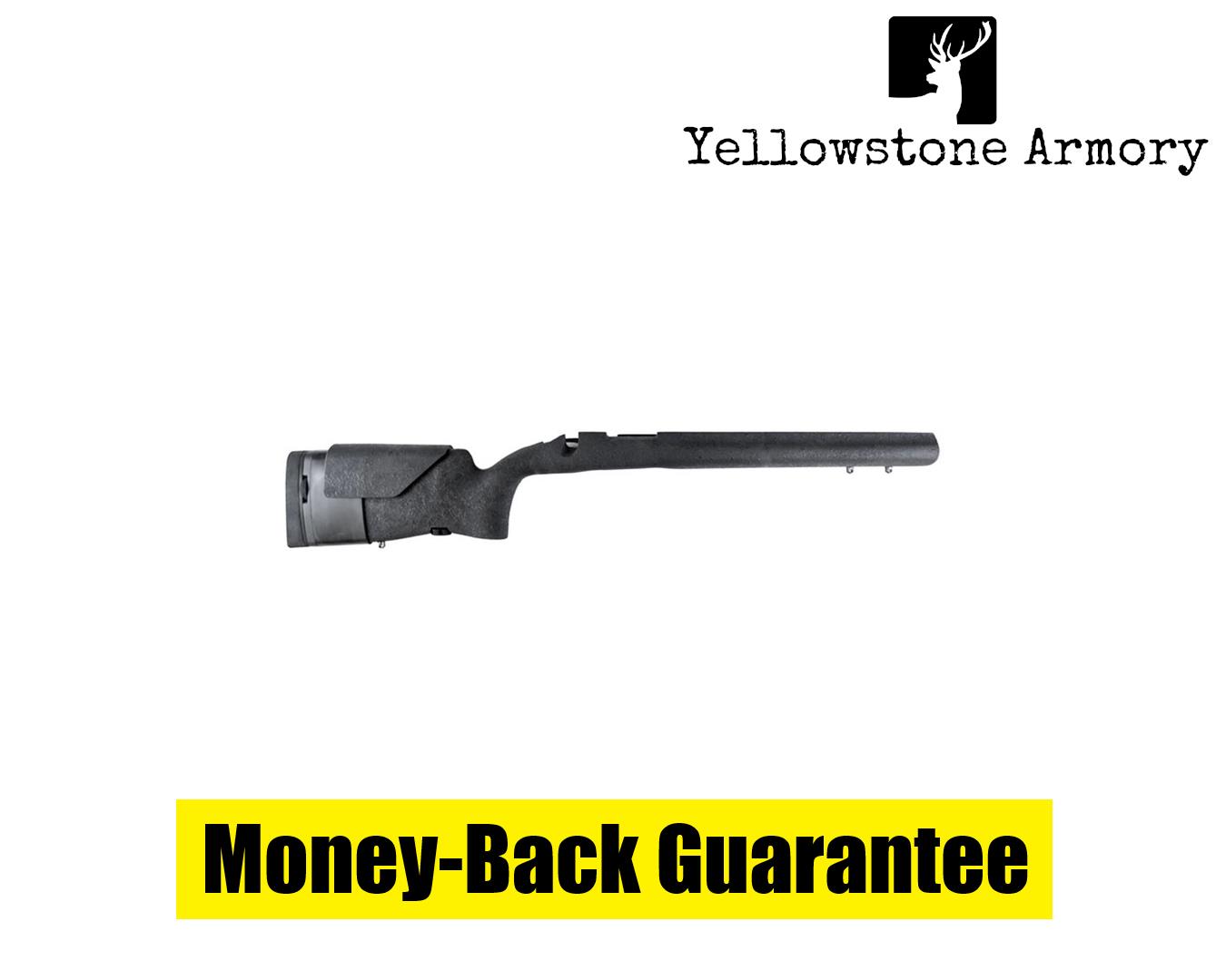 HS Precision PST026 Long Action Rifle Stock for Remington 700 Black ...