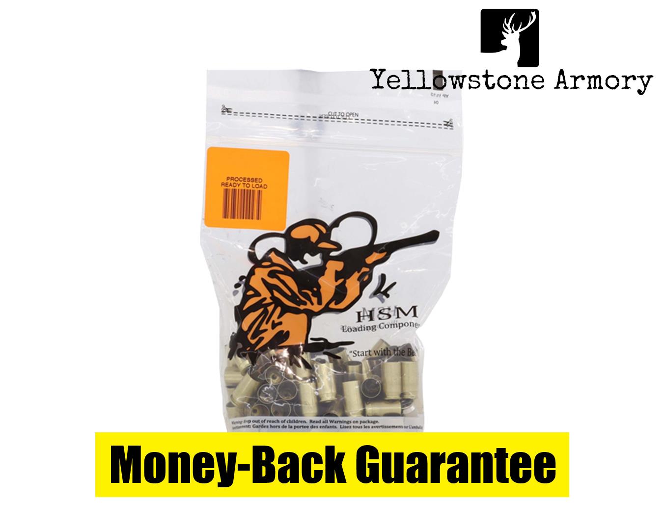 HSM BRASS 9MM ONCE FIRED UNPRIMED 100 COUNT HSM-9mm-RTL - Other Reloading Equipment at GunBroker ...