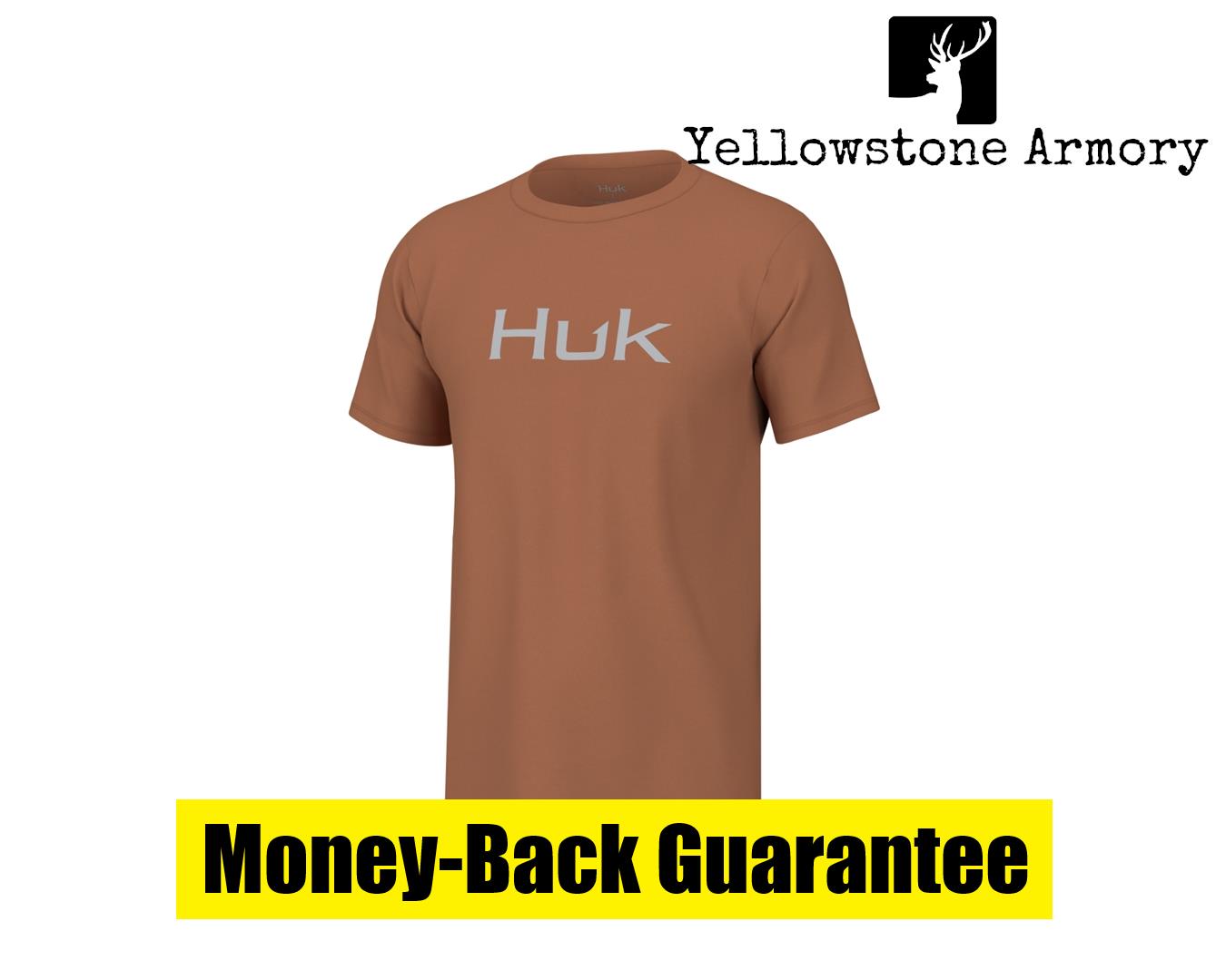 Huk Logo Short Sleeve Shirt Sunburn S H1000390-216-S - Other Clothing ...