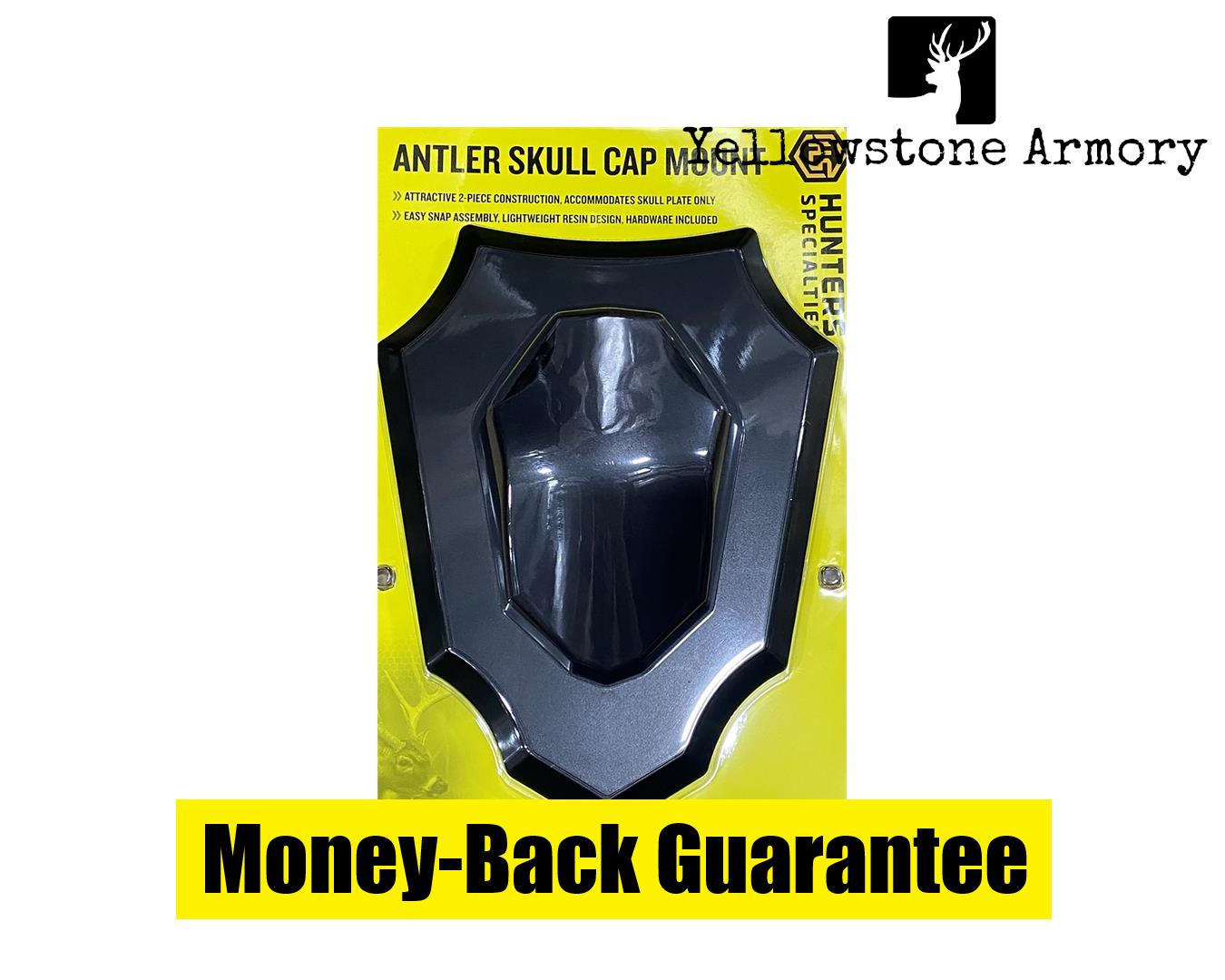 Hunters Specialties Antler Skull Cap Mount Black HS-BB-SC-ASSY - Other ...