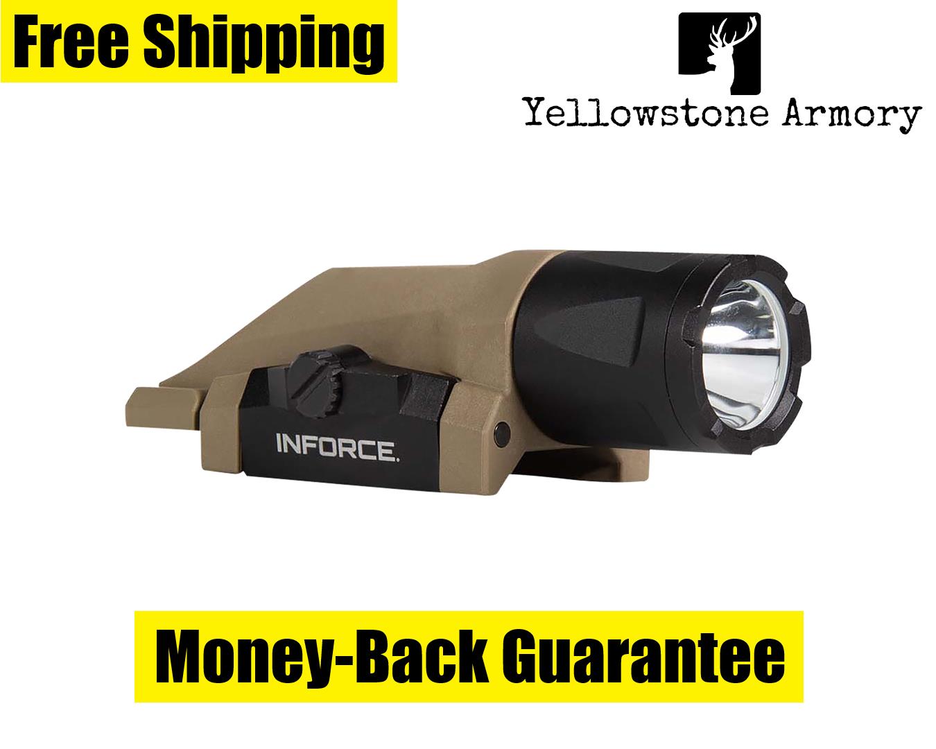 Inforce WML Weapon Light Gen 3 White/IR FDE IF71013DE - Weapon Lights ...