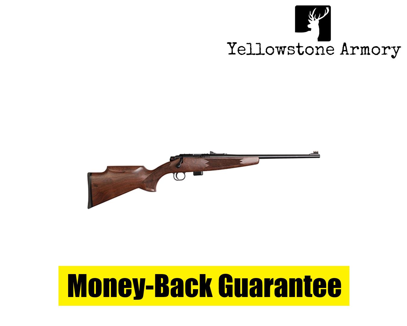 Keystone Model 722 Compact Rifle 22LR Walnut Deluxe Stock Blued ...