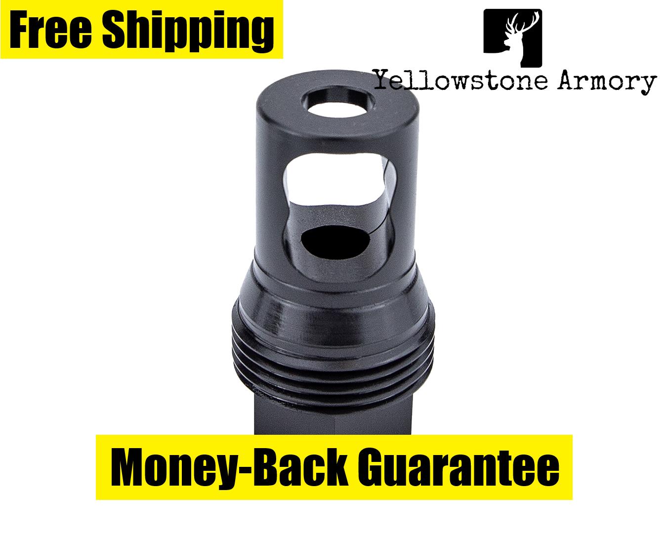 Kgm Suppressors SR25 Taper Muzzle Brake Black Nitride Steel A-TMB-S-3M ...