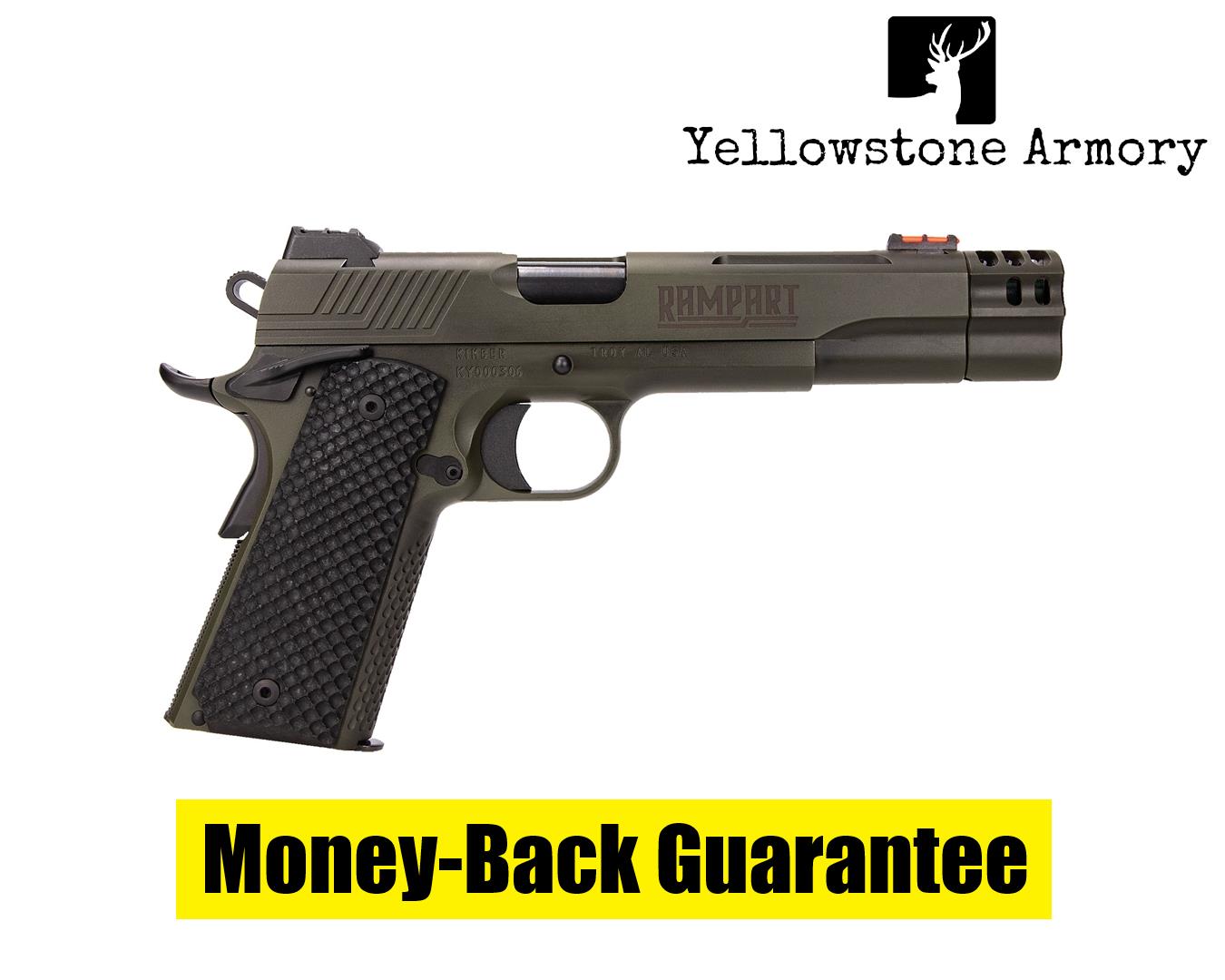 Kimber Rampart Pistol 9 mm 5 in. OD Green rd. Compensated 3000467 ...