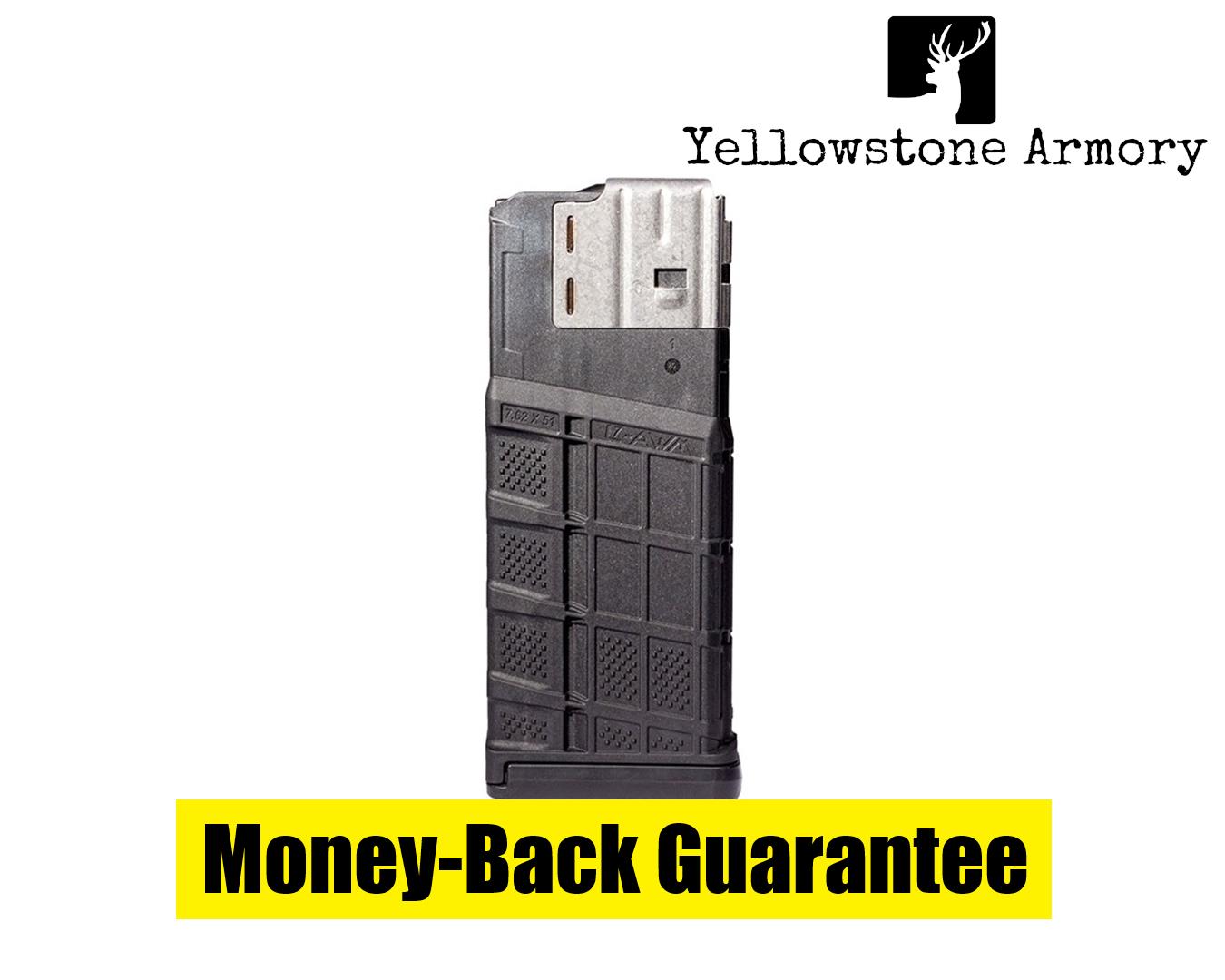 Lancer Magazine 7.62x51/308 25rd Opaque Blk L7-25-BLK - Rifle Magazines ...