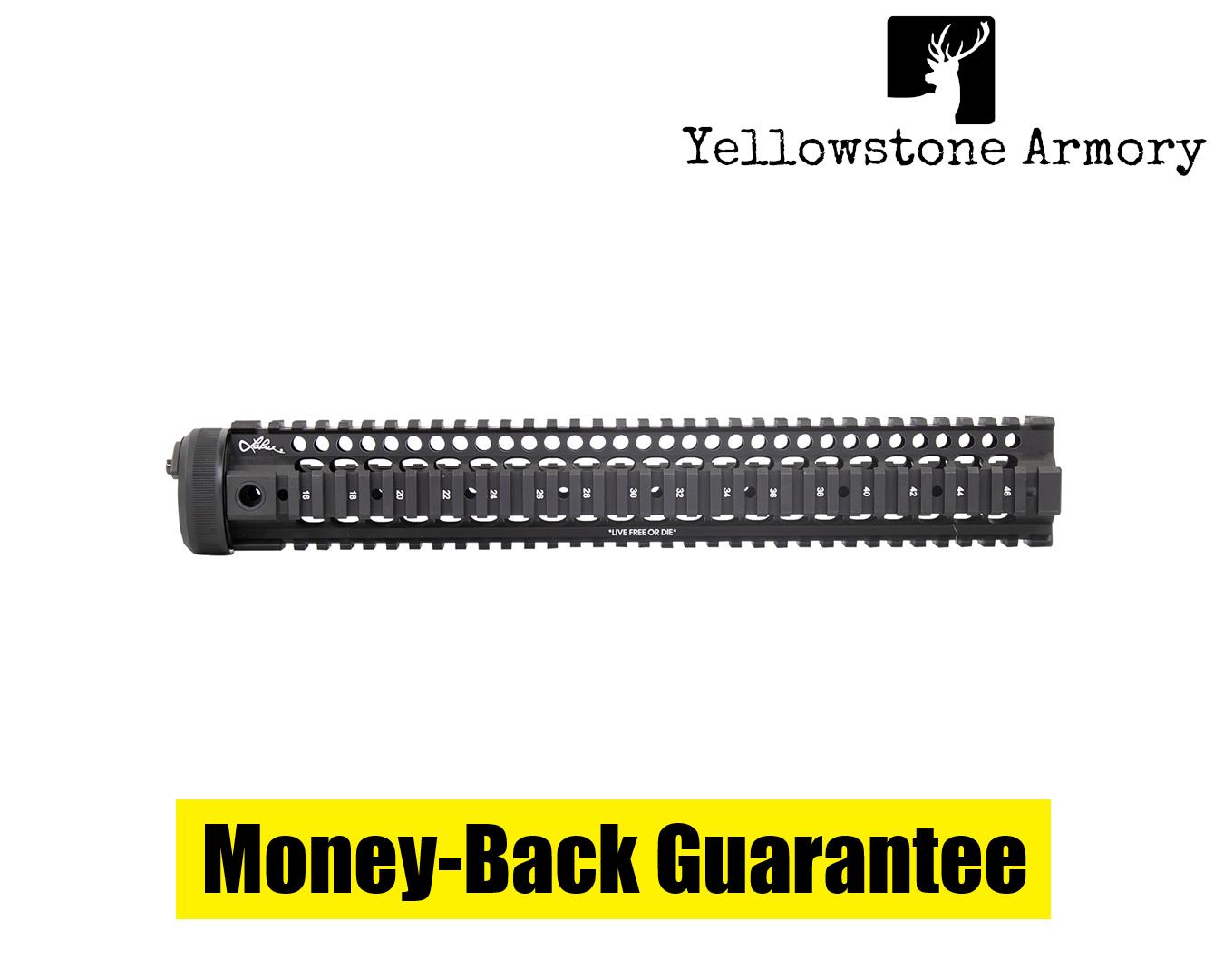Larue Tactical LT910145 Quad Rail Handguard Aluminum Anodized Receiver ...
