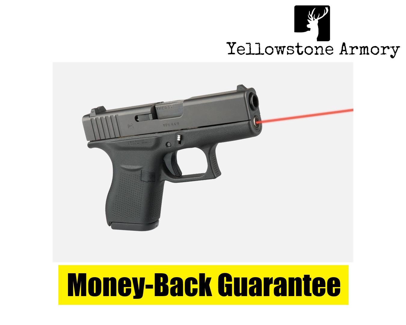 LaserMax Red Guide Rod Laser for Glock 43/43X/48 Black LMSG43 - Laser ...