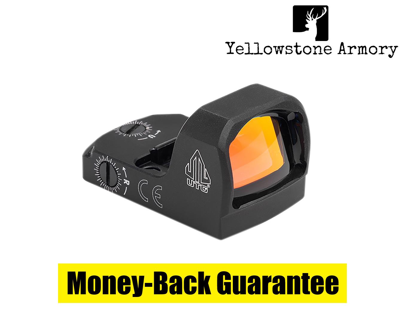 Leapers UTG OP3 Micro Red Single Dot 4.0 MOA for RMR Footprint OP ...