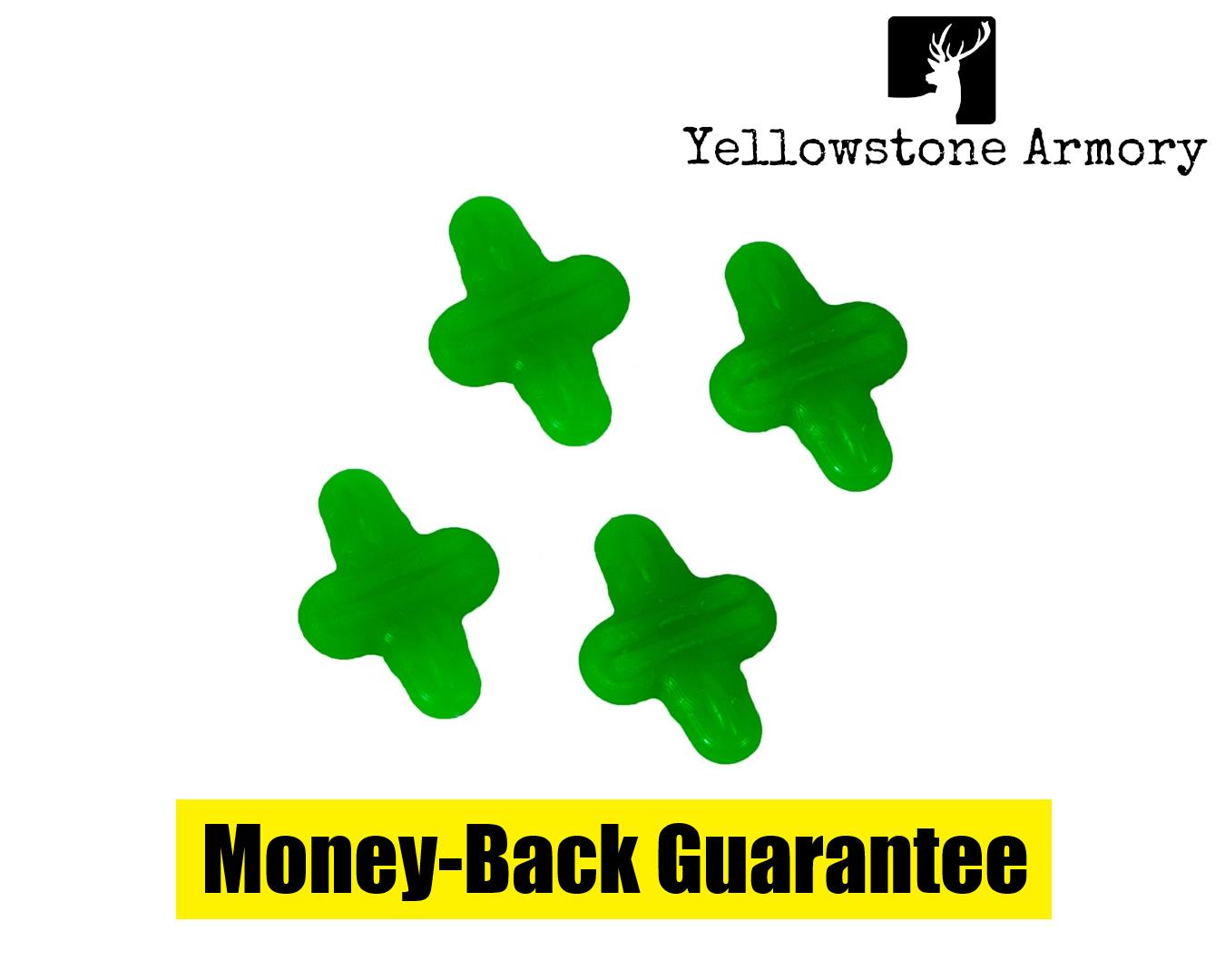 Limbsaver Everlast String Leech Green 4 pk. 3333 - Archery Supplies at ...